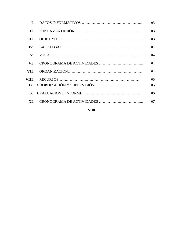 Plan de Trabajo Clinica Robles | PDF