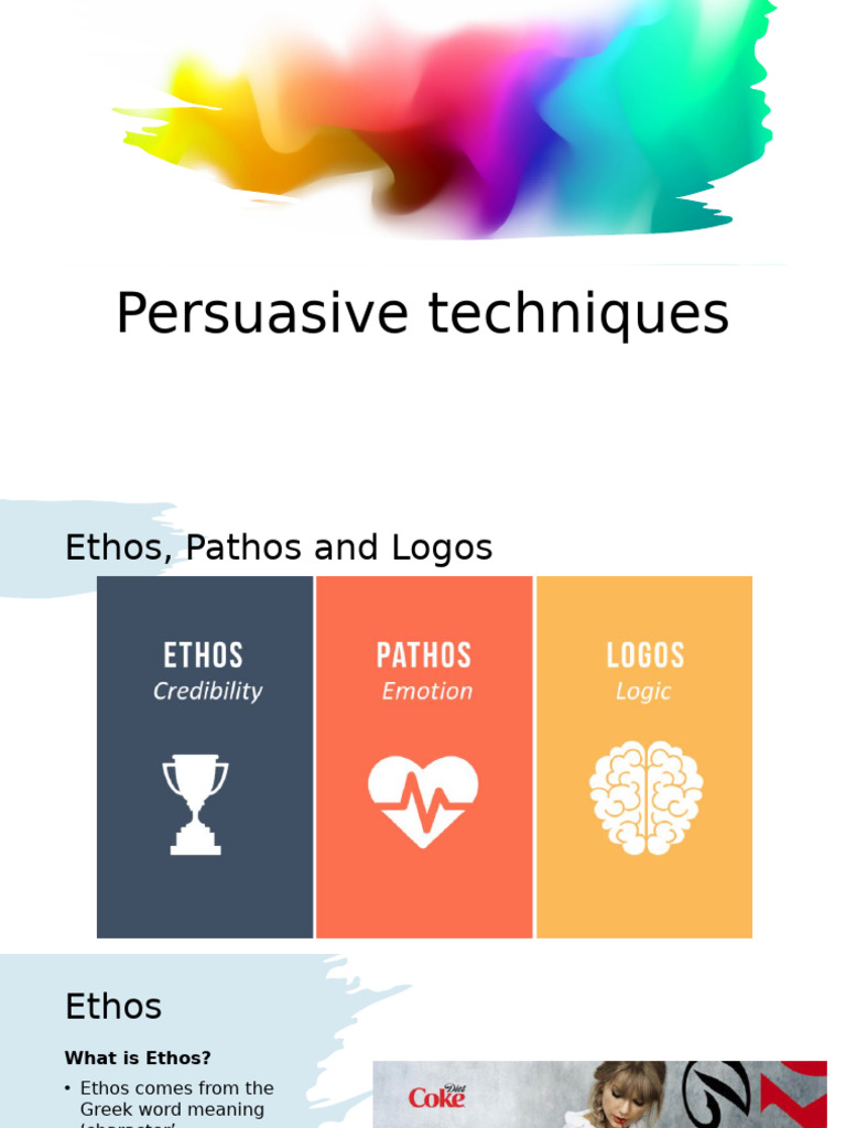 Persuasive Techniques | PDF