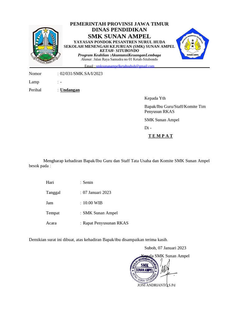 Notulen Rks Rapbs | PDF