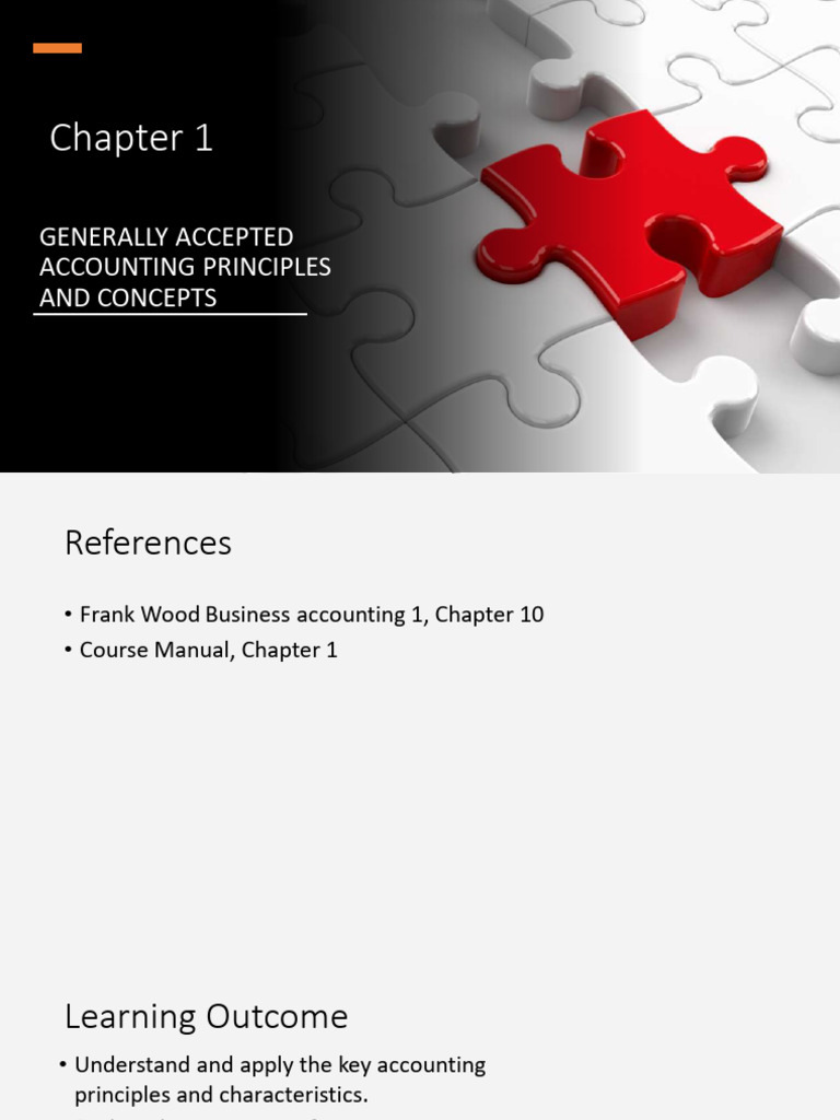 AC4012 Slide Ch1 Concept & Regulation | PDF