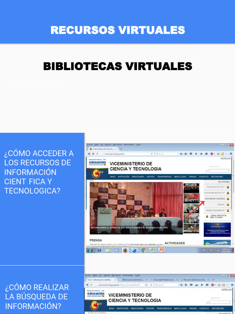 2 - Bibliotecas - Virtuales | PDF