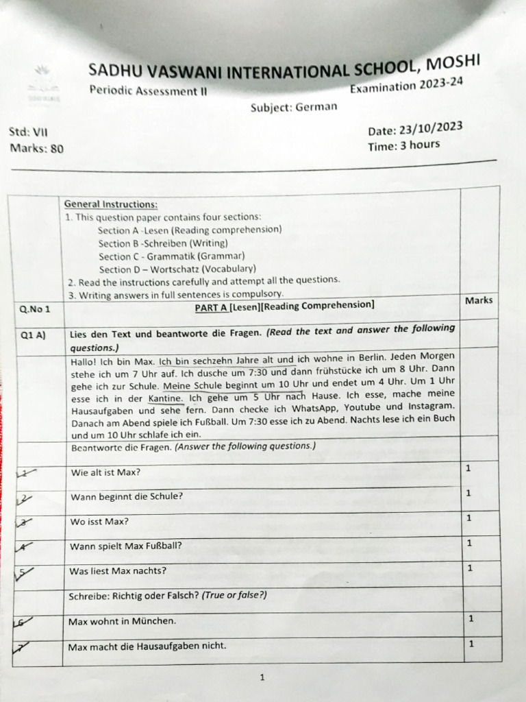 German Pa 2 | PDF