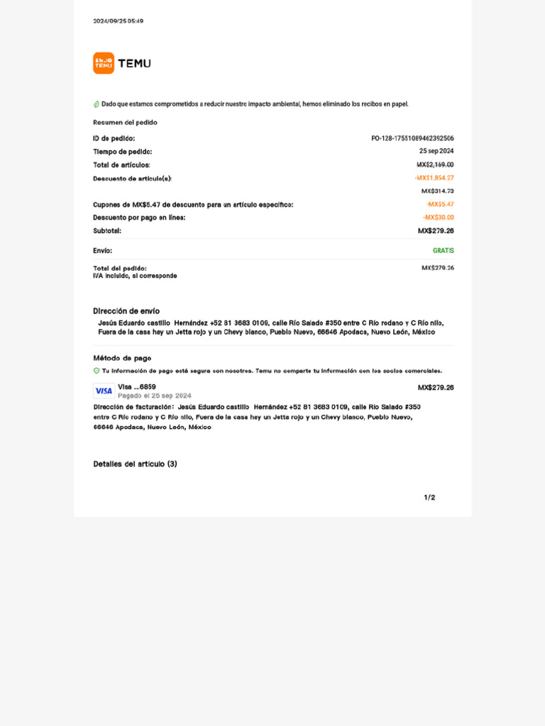 Temu Web Document | PDF