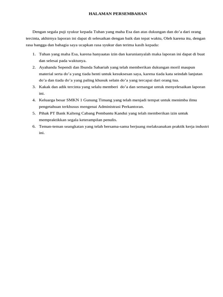 Format Bagan Laporan (Eva Phetrisicya) - 112514 | PDF