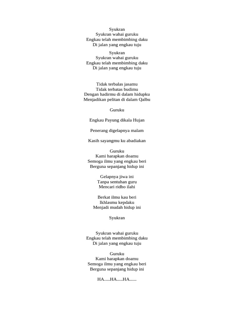 Syukran | PDF