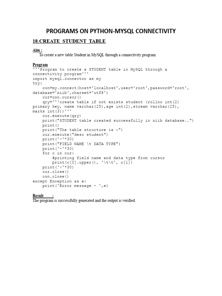 CS XII Programs 18-22 | PDF