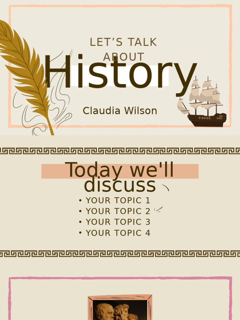 History: Let'S Talk About | PDF