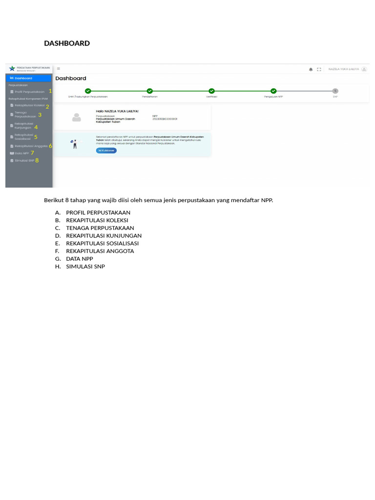 TUTORIAL PENGISIAN KELENGKAPAN AKUN NPP | PDF