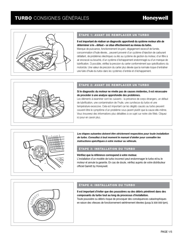 Turbo GT Consigne Generale | PDF
