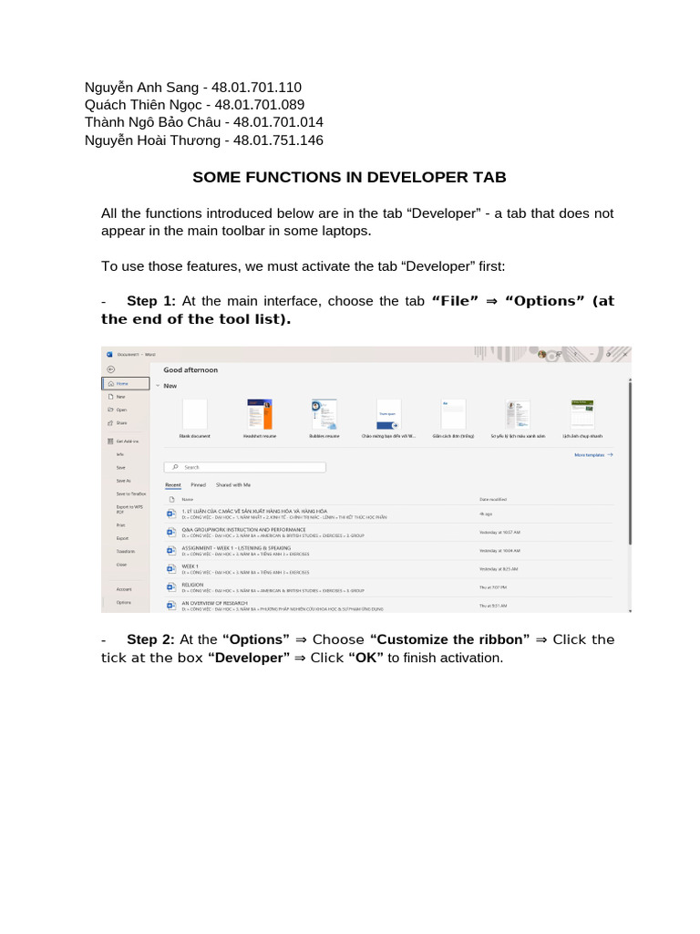 Group 1 - Word | PDF | Microsoft Word | Art