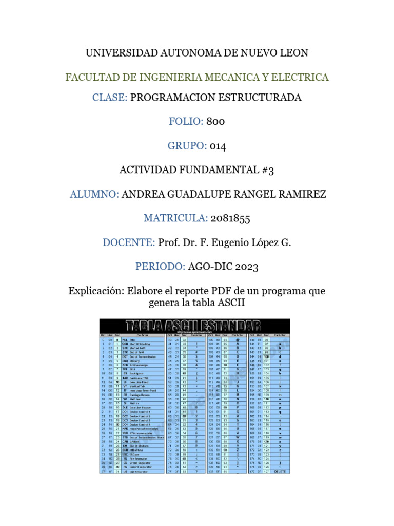 Actividad Fundamental #3 Programacion Estructurada | PDF