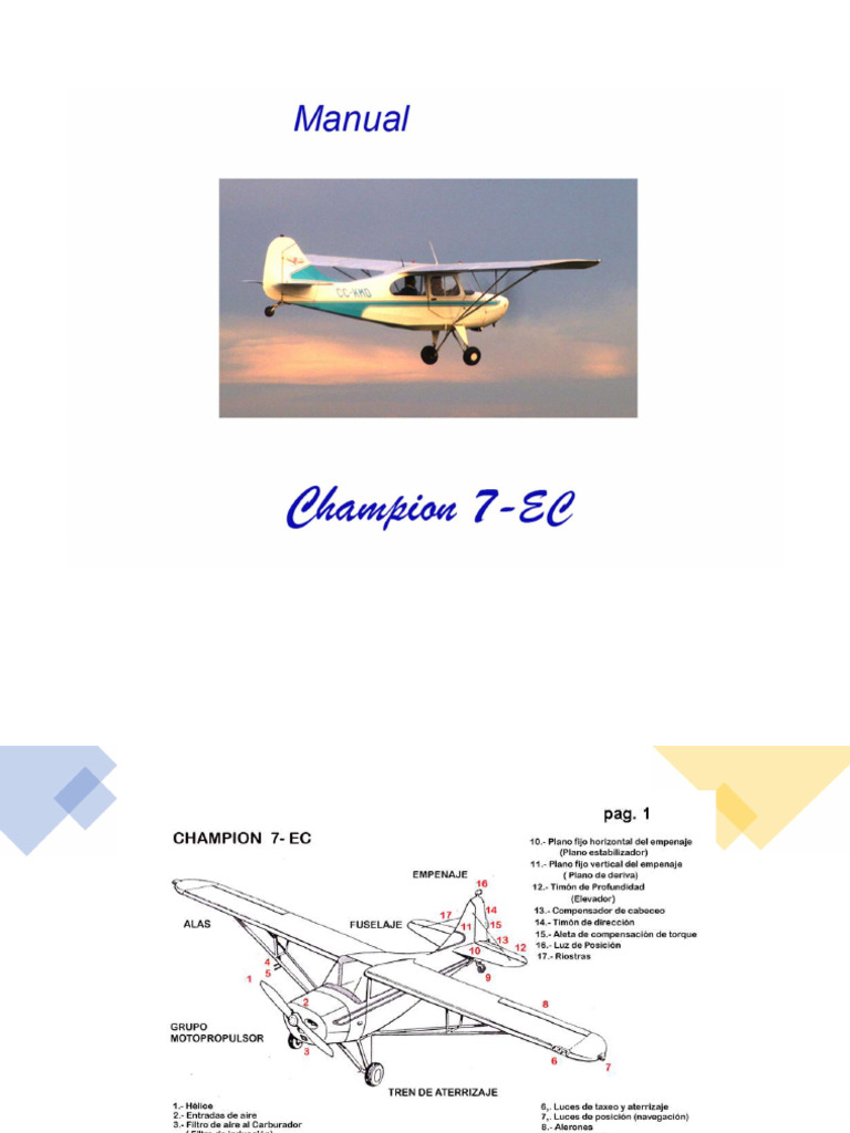 Manual Aeronca Champion 7ec | PDF