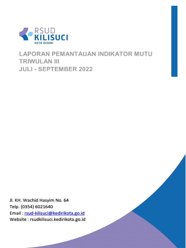 Laporan PMKP Triwulan III 2022 | PDF