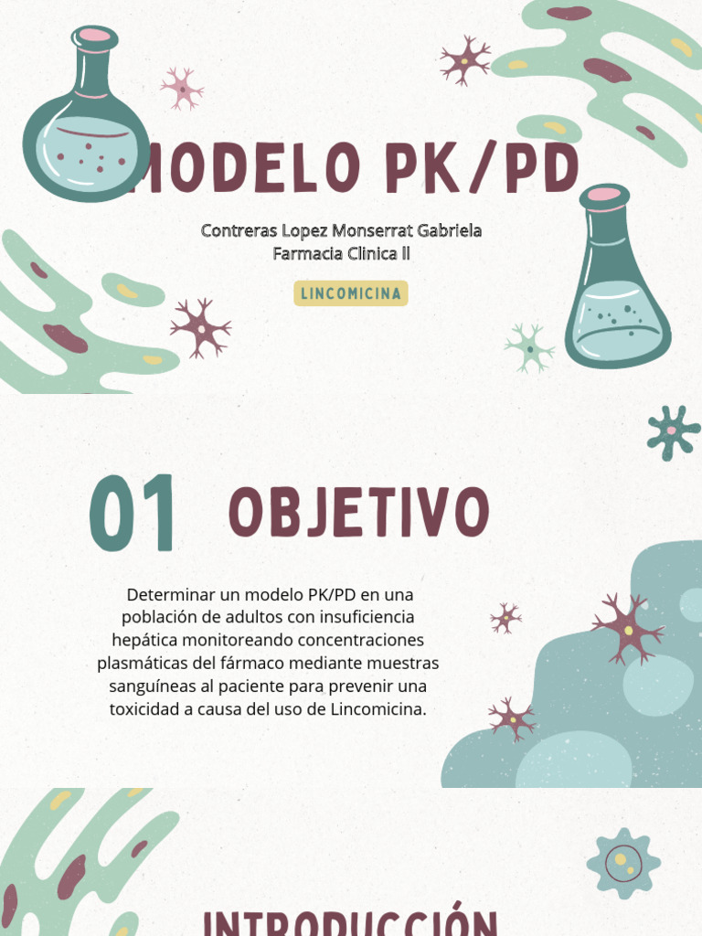 Modelo PKPD Lincomicina | PDF