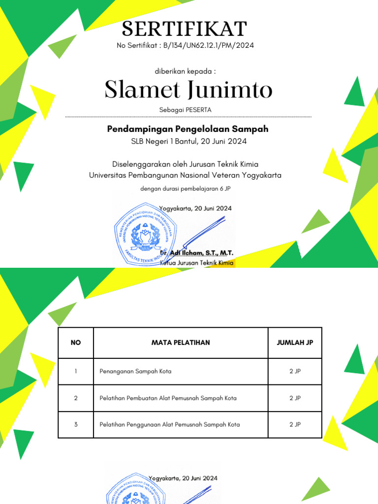 Slamet Junimto | PDF