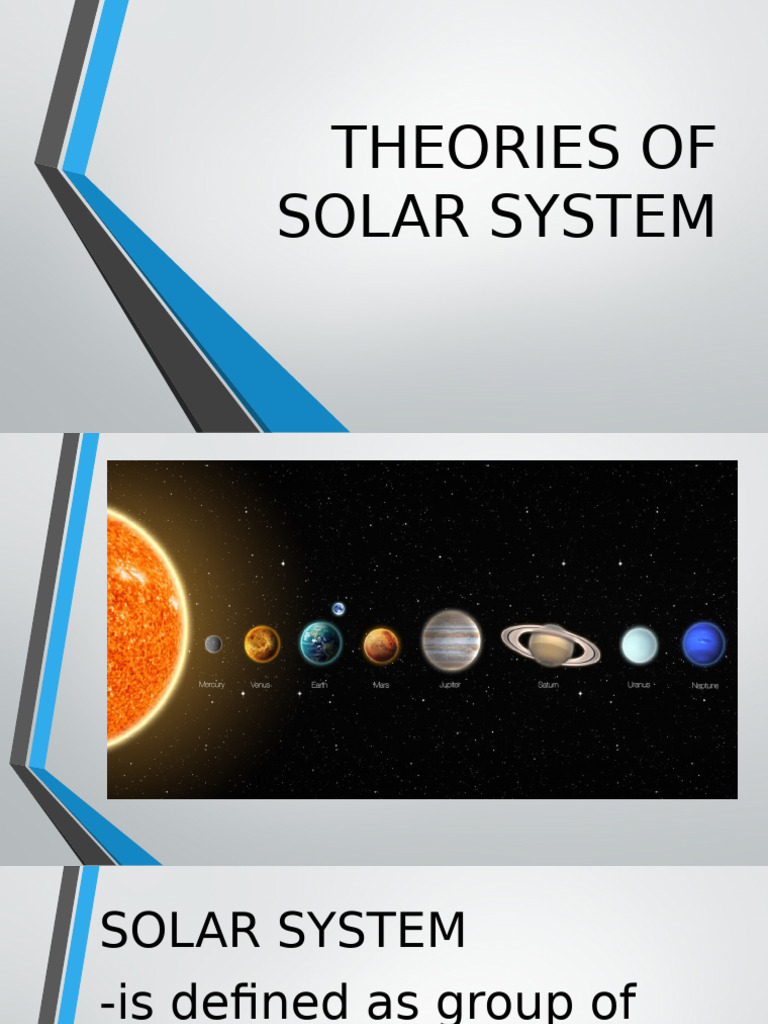 Theories of Solar System | PDF