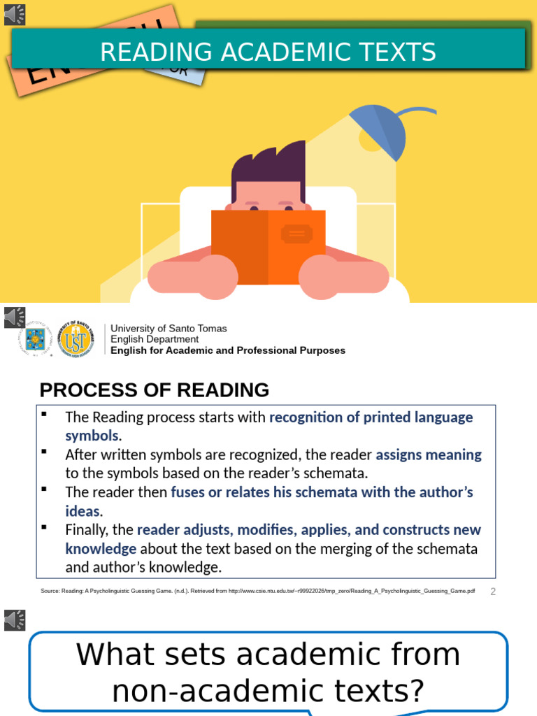 Reading Academic Texts | PDF