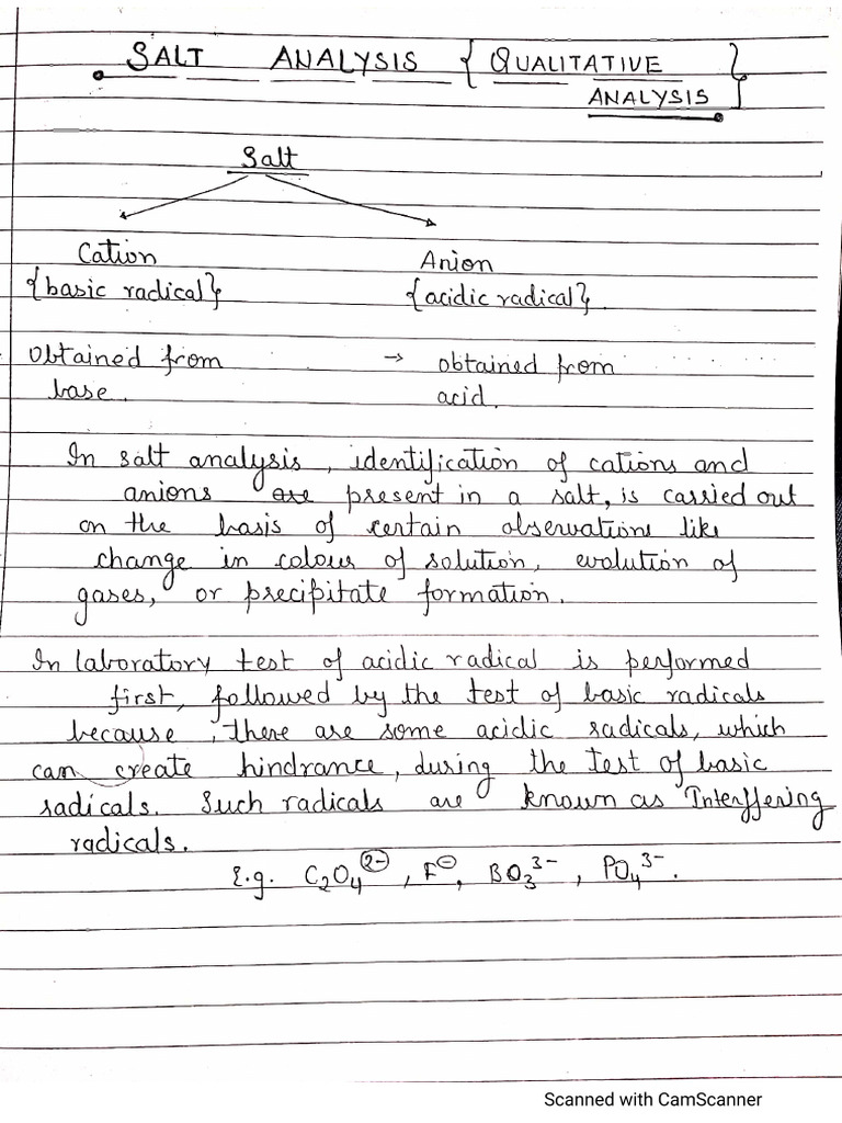 Salt Notes English | PDF