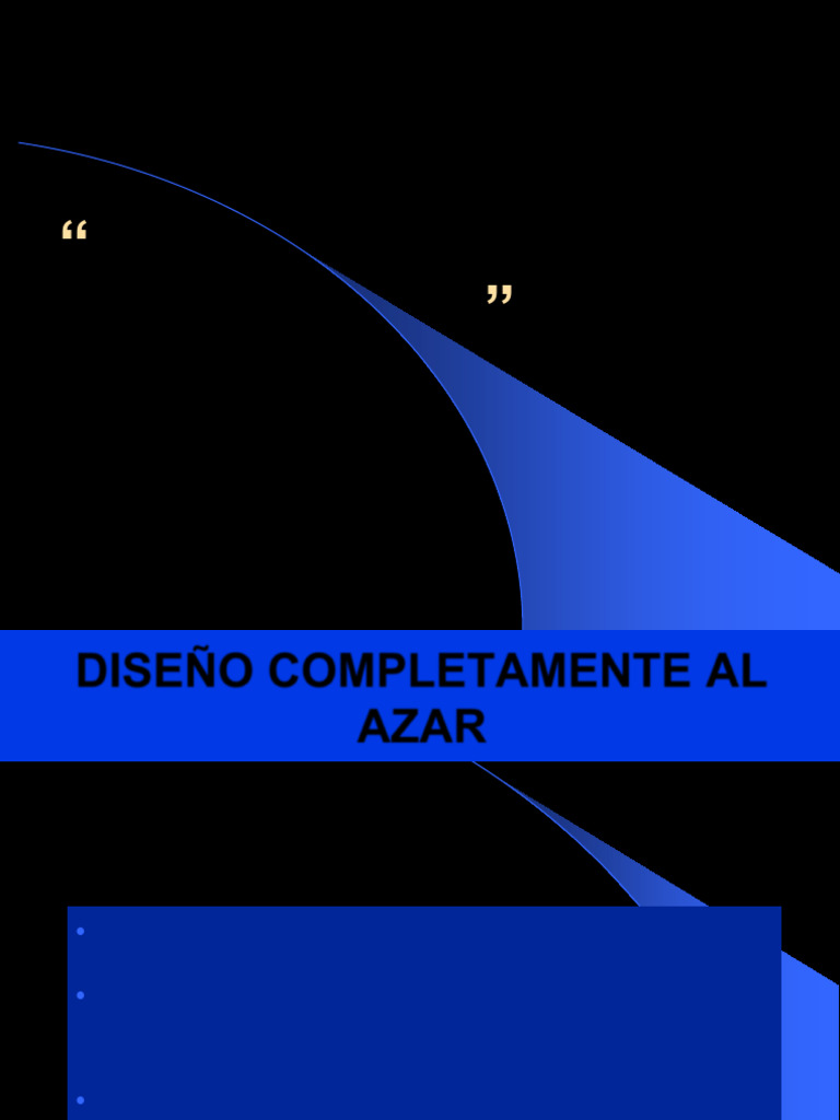 Unidad_3 Diseño Completamente Al Azar | PDF