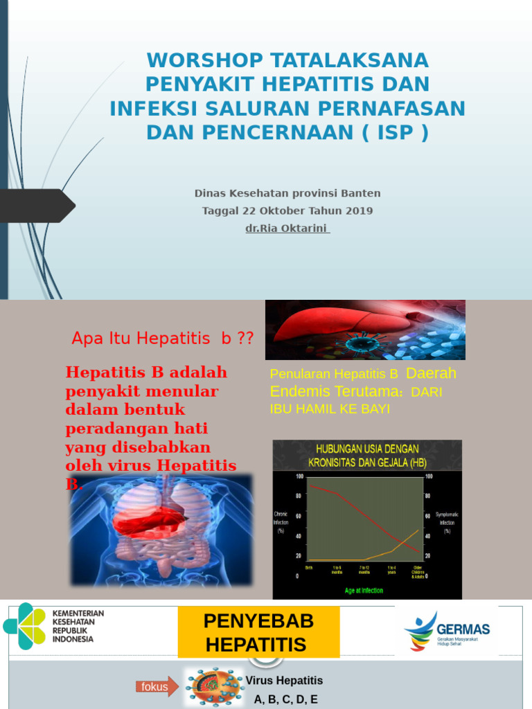 Worshop Tatalaksana Penyakit Hepatitis Dan Infeksi Saluran Pencernaan | PDF