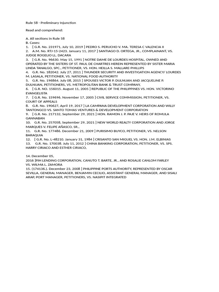 Civpro2 Cases 3 | PDF