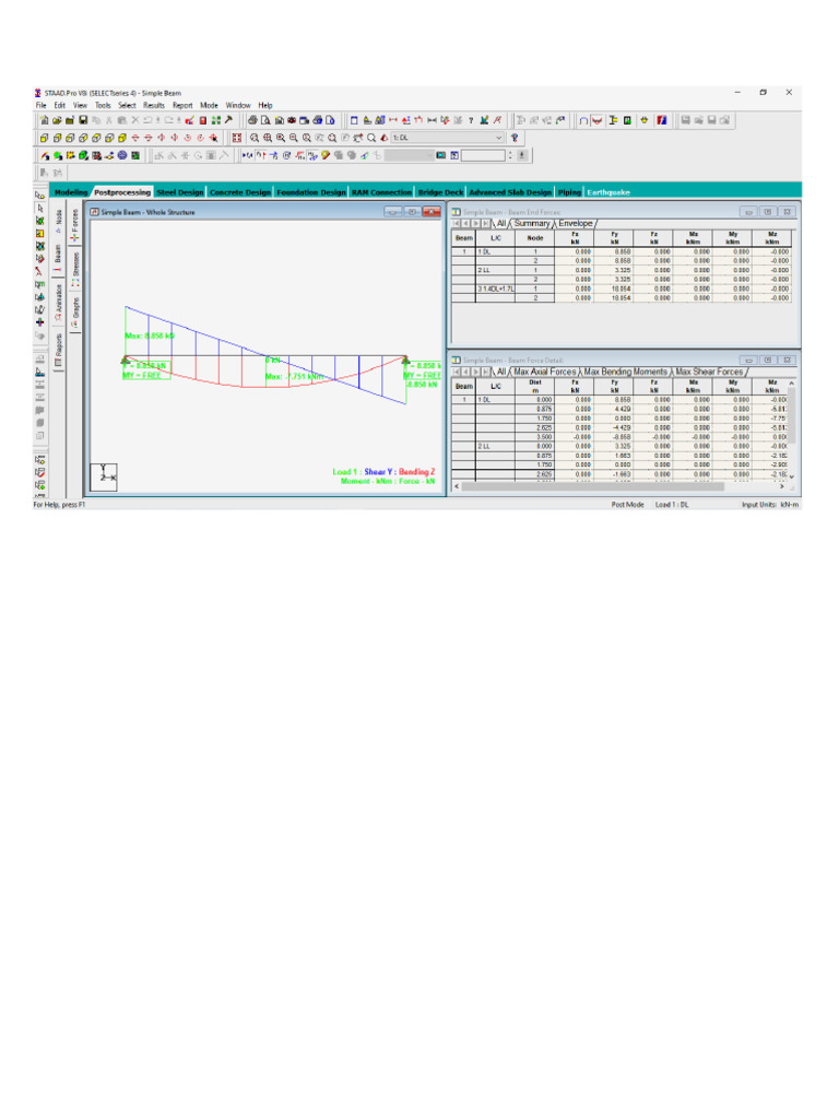 Staad Screen Organization Pdf