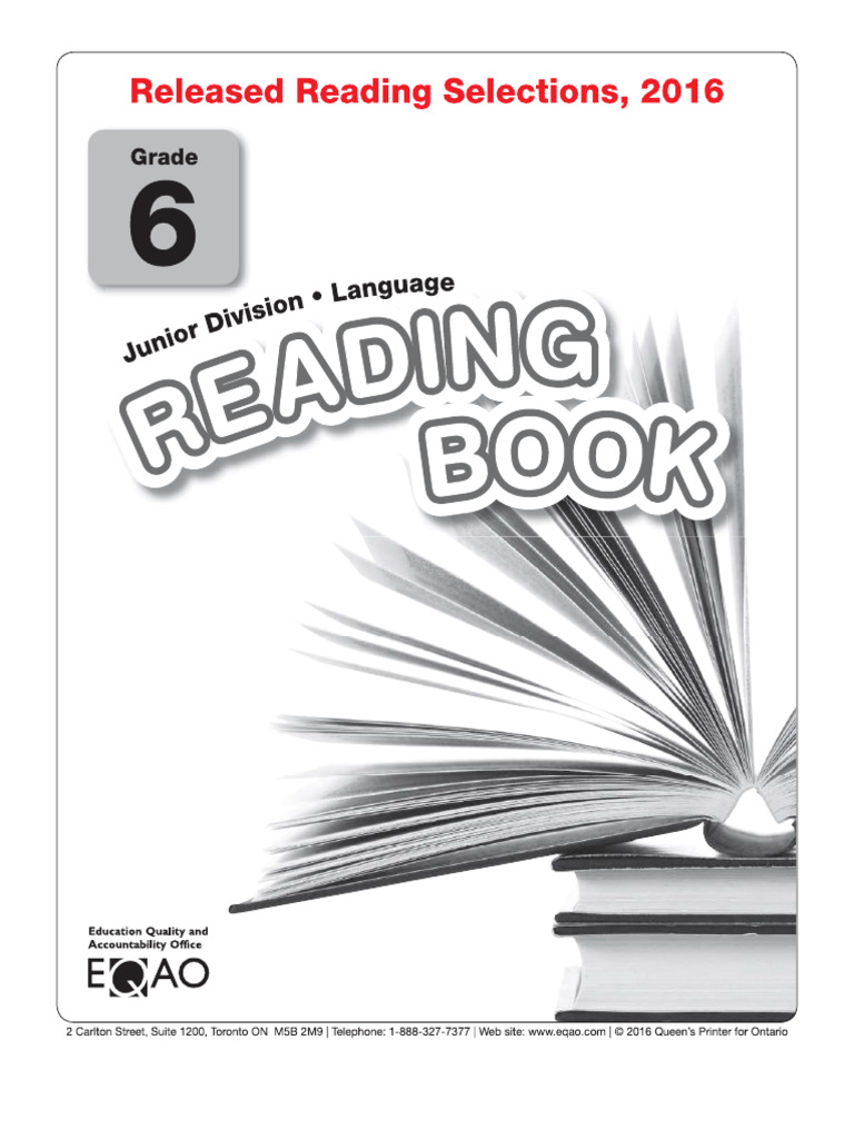 G6 Reading BKLT 2016 | PDF