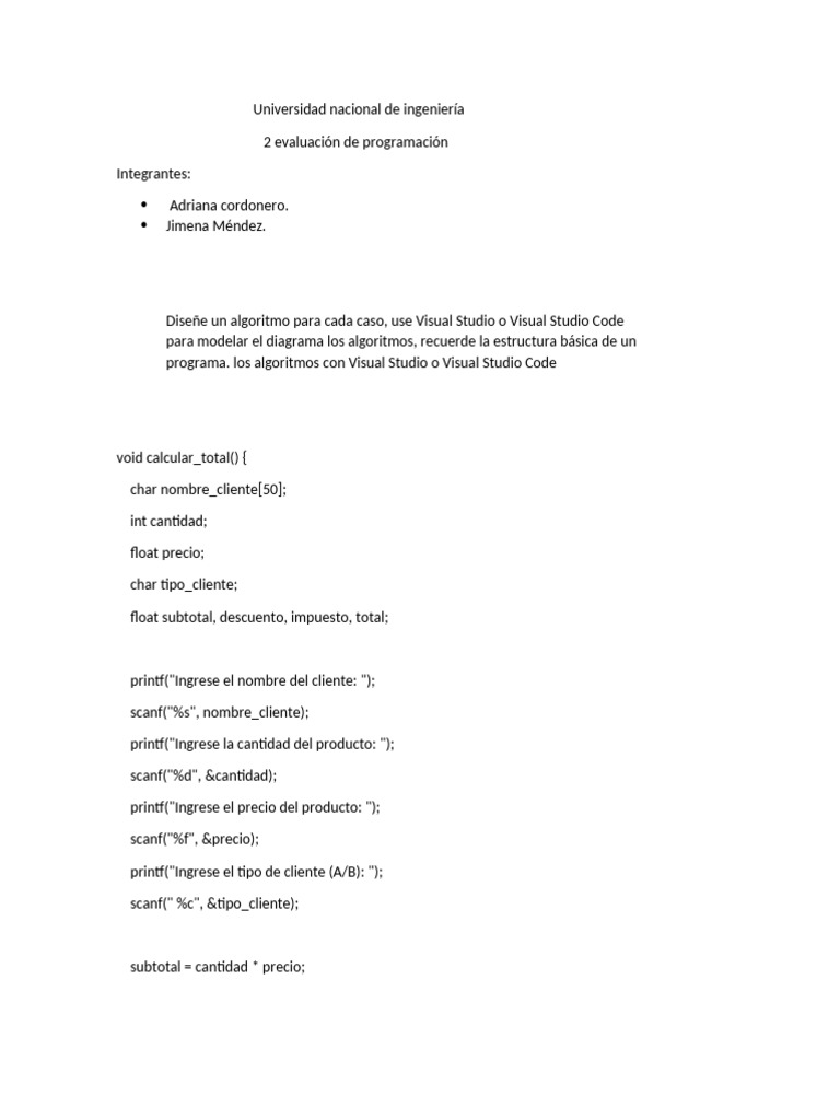 Sistematico 2 de Programacion | PDF | Ciencias de la Computación | Ingeniería de software