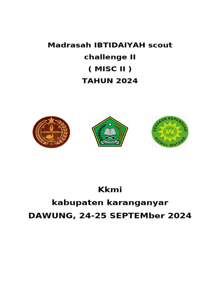 Juknis MSC 2 Tahun 2024final | PDF