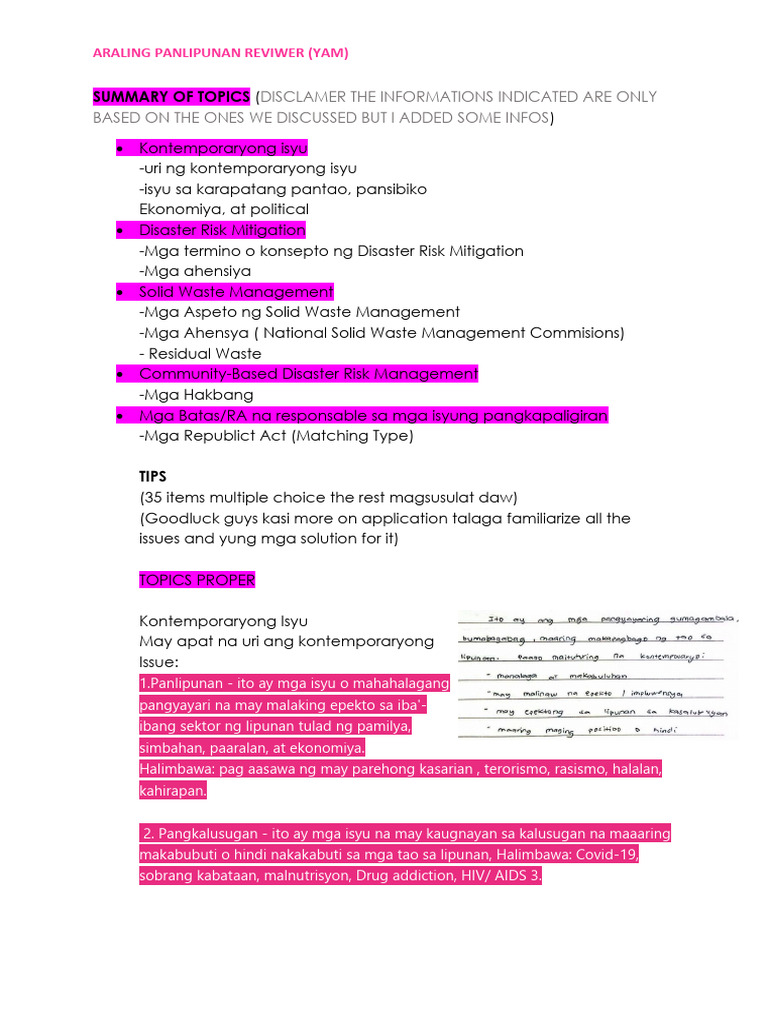 Arpan Reviewer | PDF