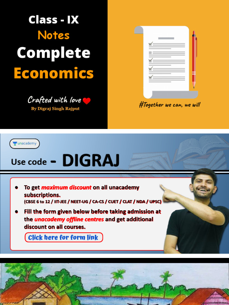 Class 9th - Economics Full Explanation | PDF