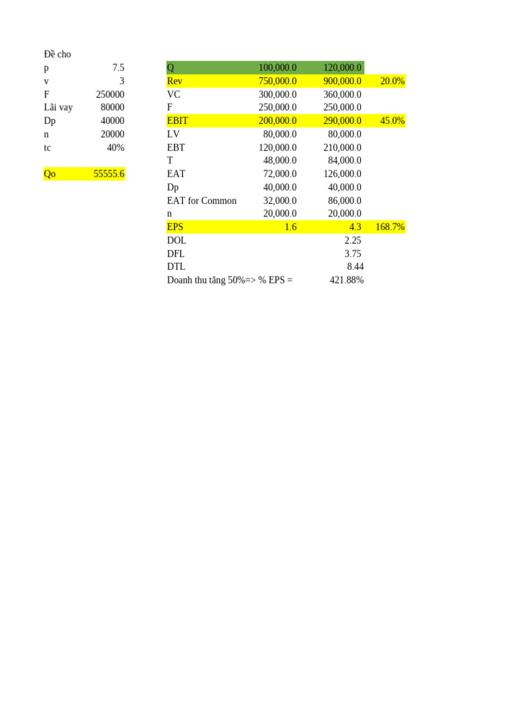 bai tap don bay 1 | PDF