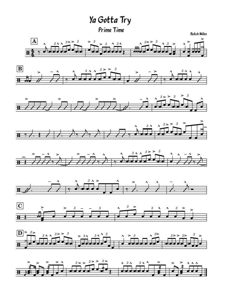 Ya Gotta Try | PDF