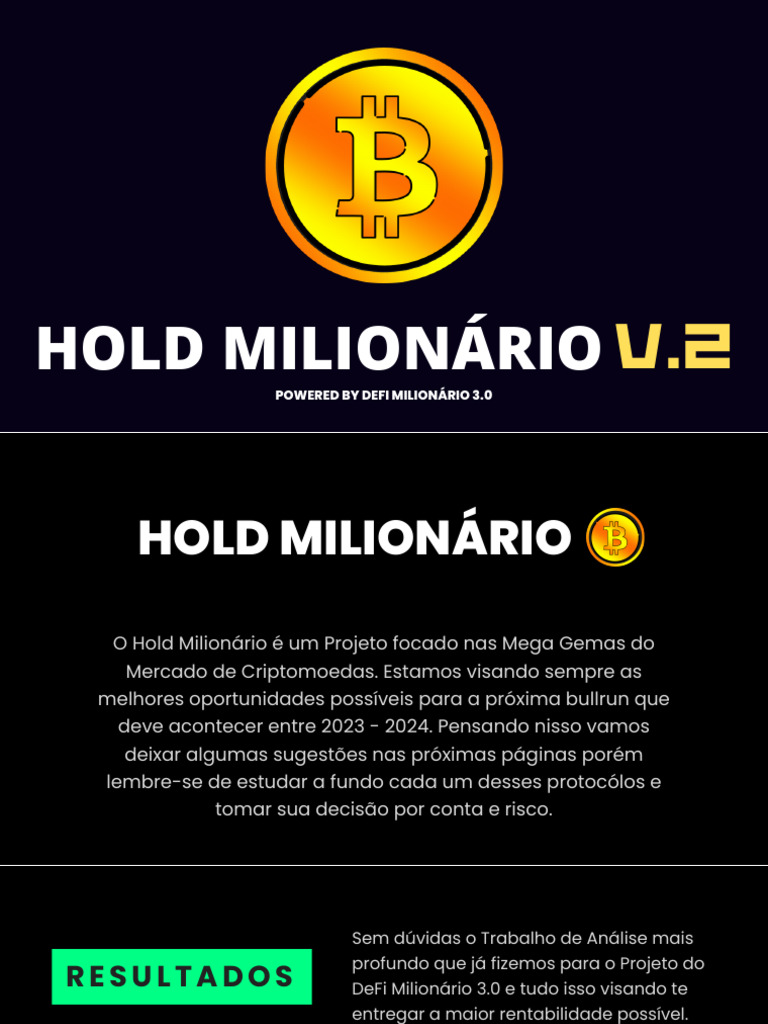 Hold Milionario | PDF