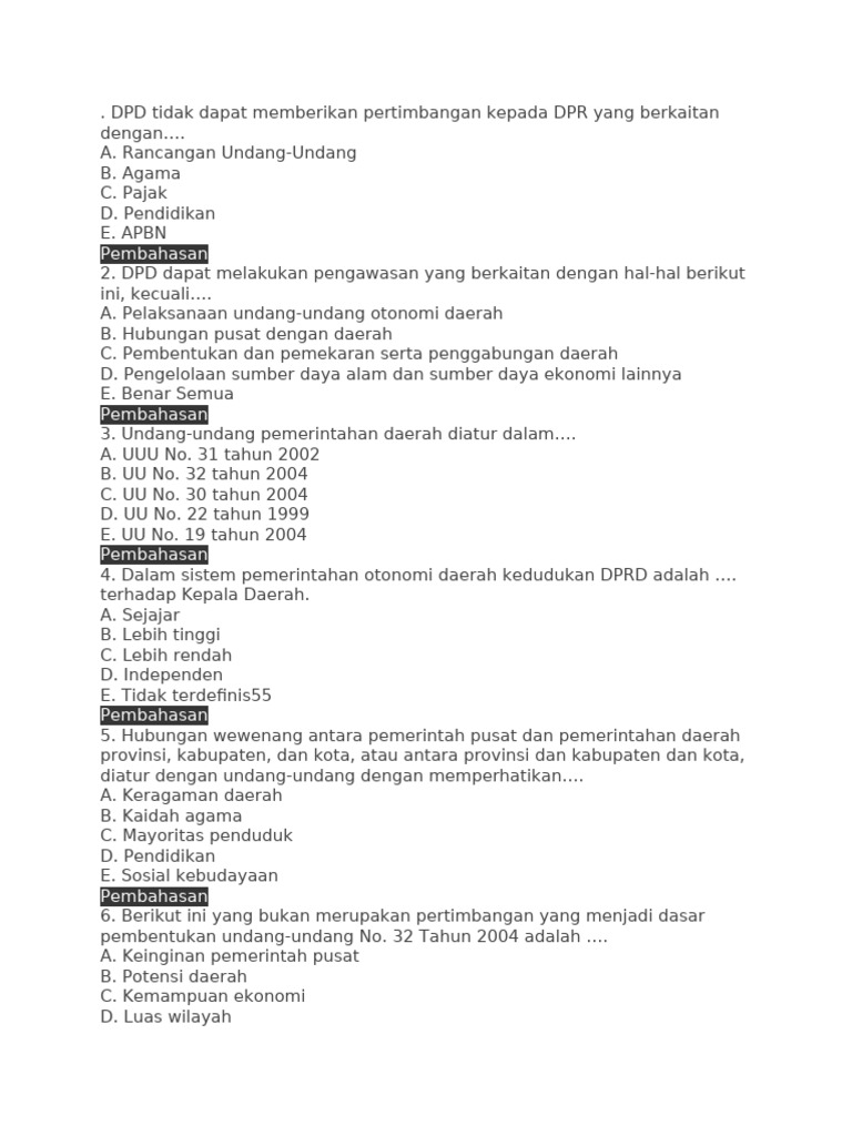 SOAL LATIA TKD SKD | PDF