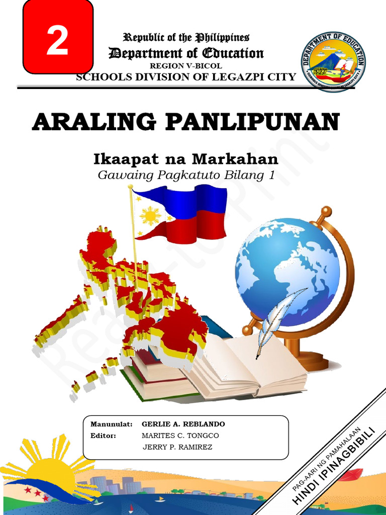 Ap2 Las Week 1 Q4 | PDF