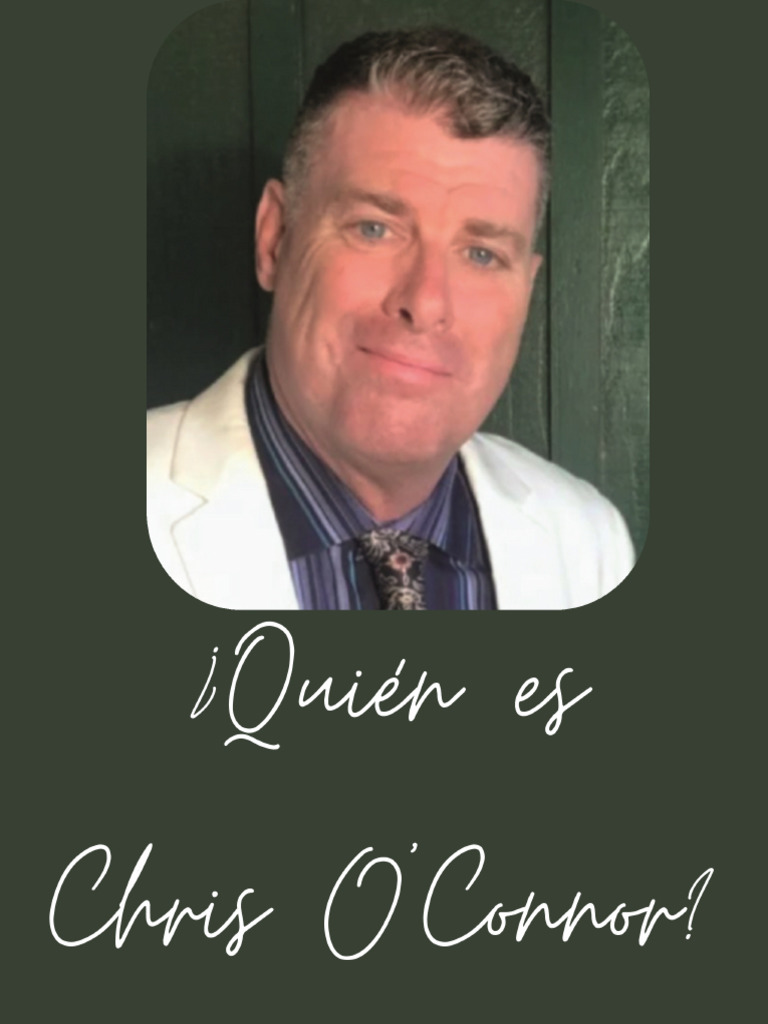 Quien es Chris O’Connor.pdf | PDF