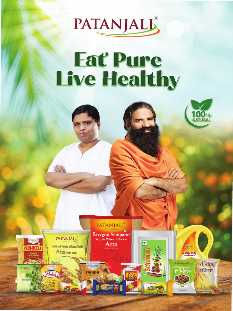 Patanjali Food Products Brochure HORECA | PDF