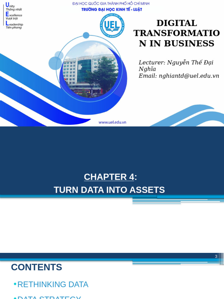 Chapter 04-Turn Data Into Assets | PDF | Innovation | Business