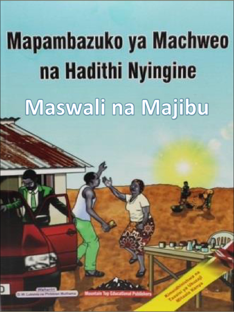 Maswali Na Majibu Ya Mapambazuko Ya Machweo Na Hadithi Nyingine | PDF
