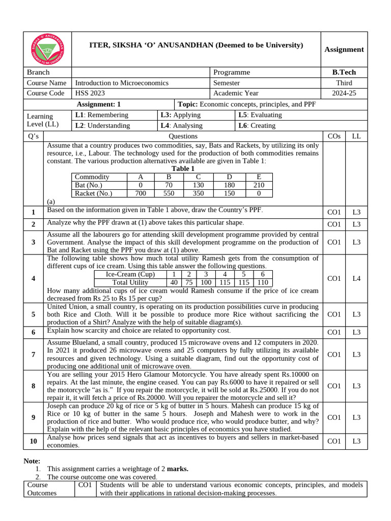 Assignment 1-1 | PDF