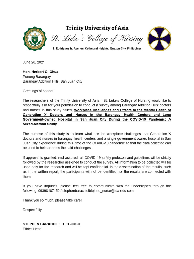 Barangay Addition Hills.docx | PDF