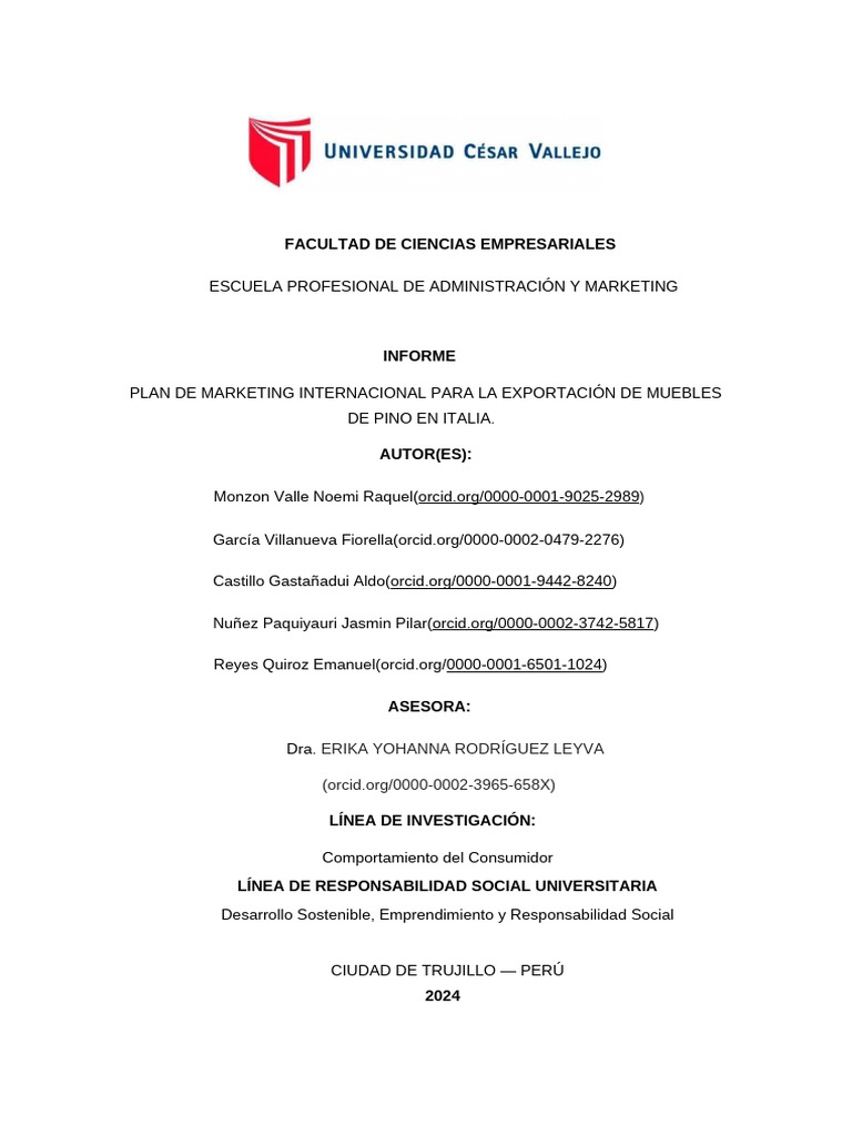 Proyecto Final Int MKT | PDF