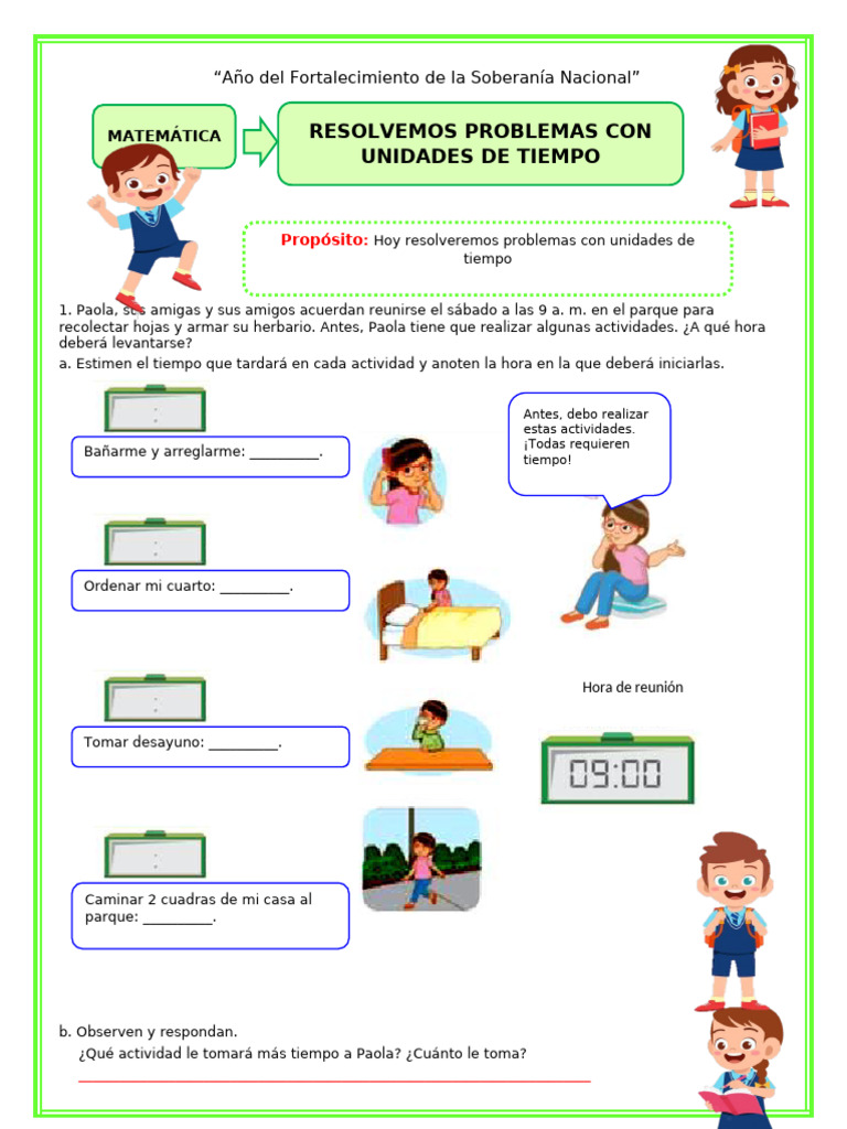 Act-Jueves-Matemát-Medimos El Tiempo | PDF