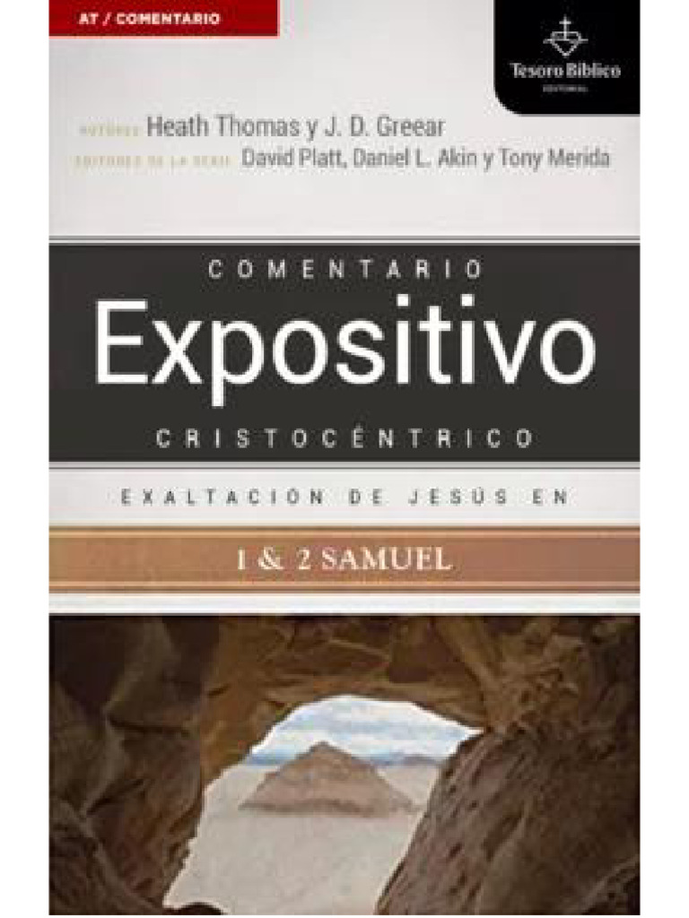 Comentario Expositivo Cristocéntrico 1 2 Samuel | PDF