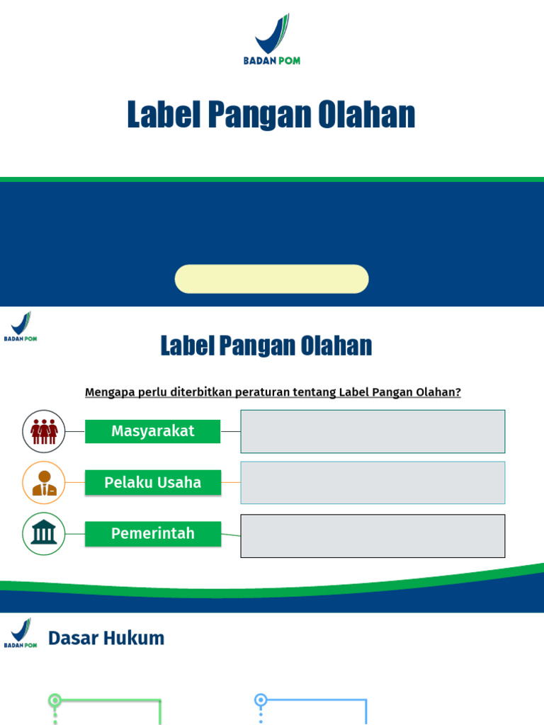 Label Pangan Olahan - Webinar Dapoer Kita Batch 4 | PDF