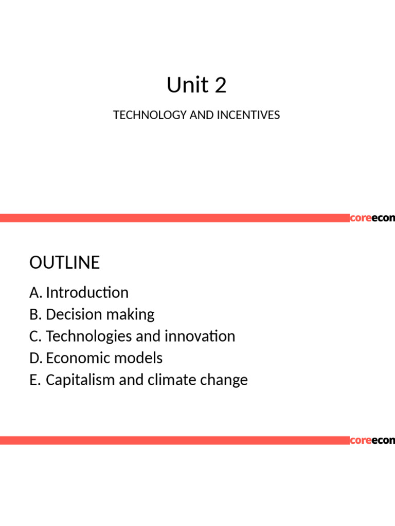 The Economy 2.0 Lecture Slides Unit 2 | PDF