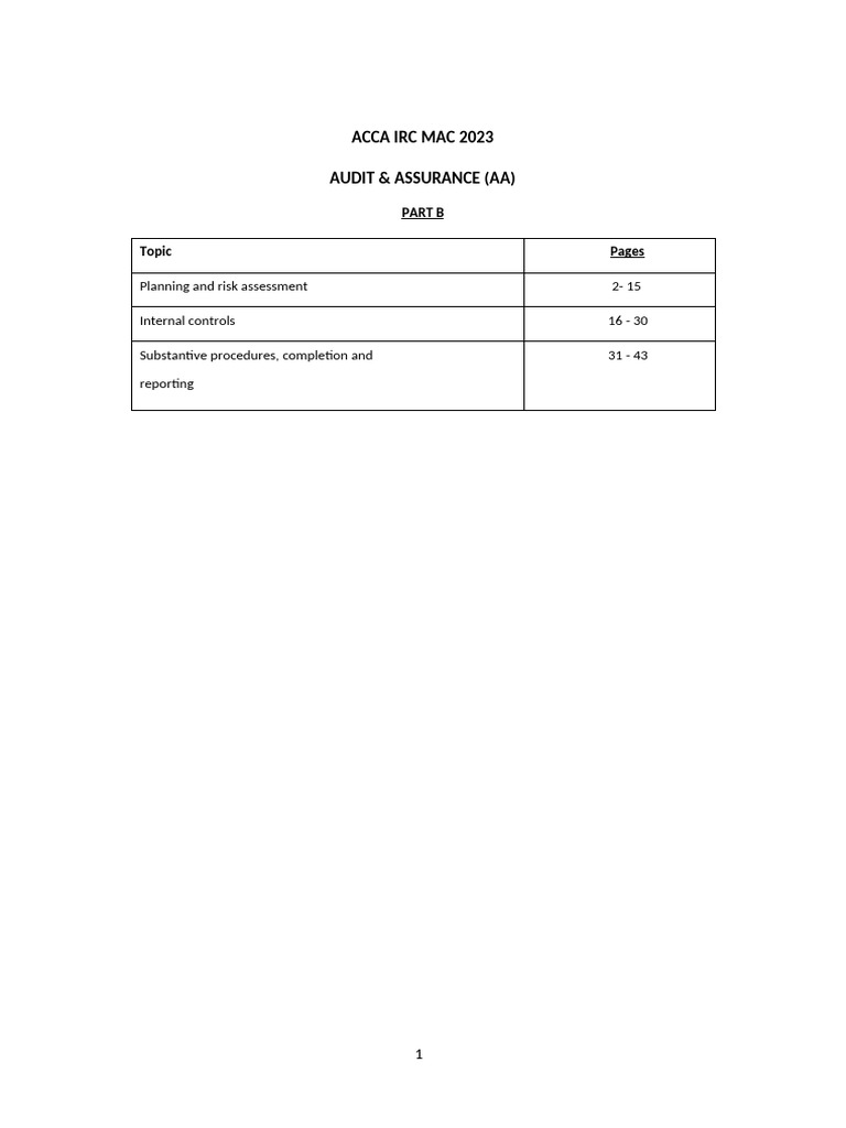 IRC AA - Part B - 0123 | PDF