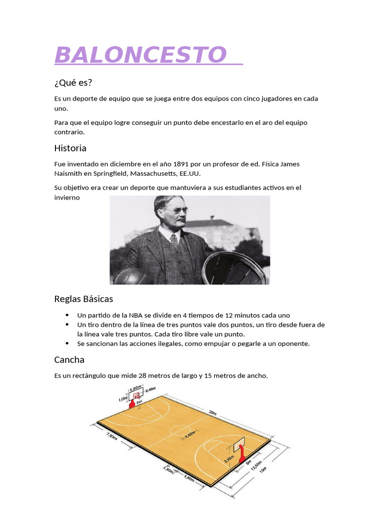 BALONCESTO | PDF
