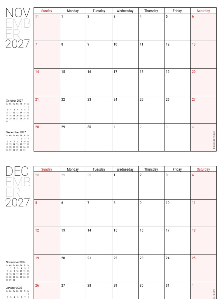 November 2027 - October 2028 | PDF